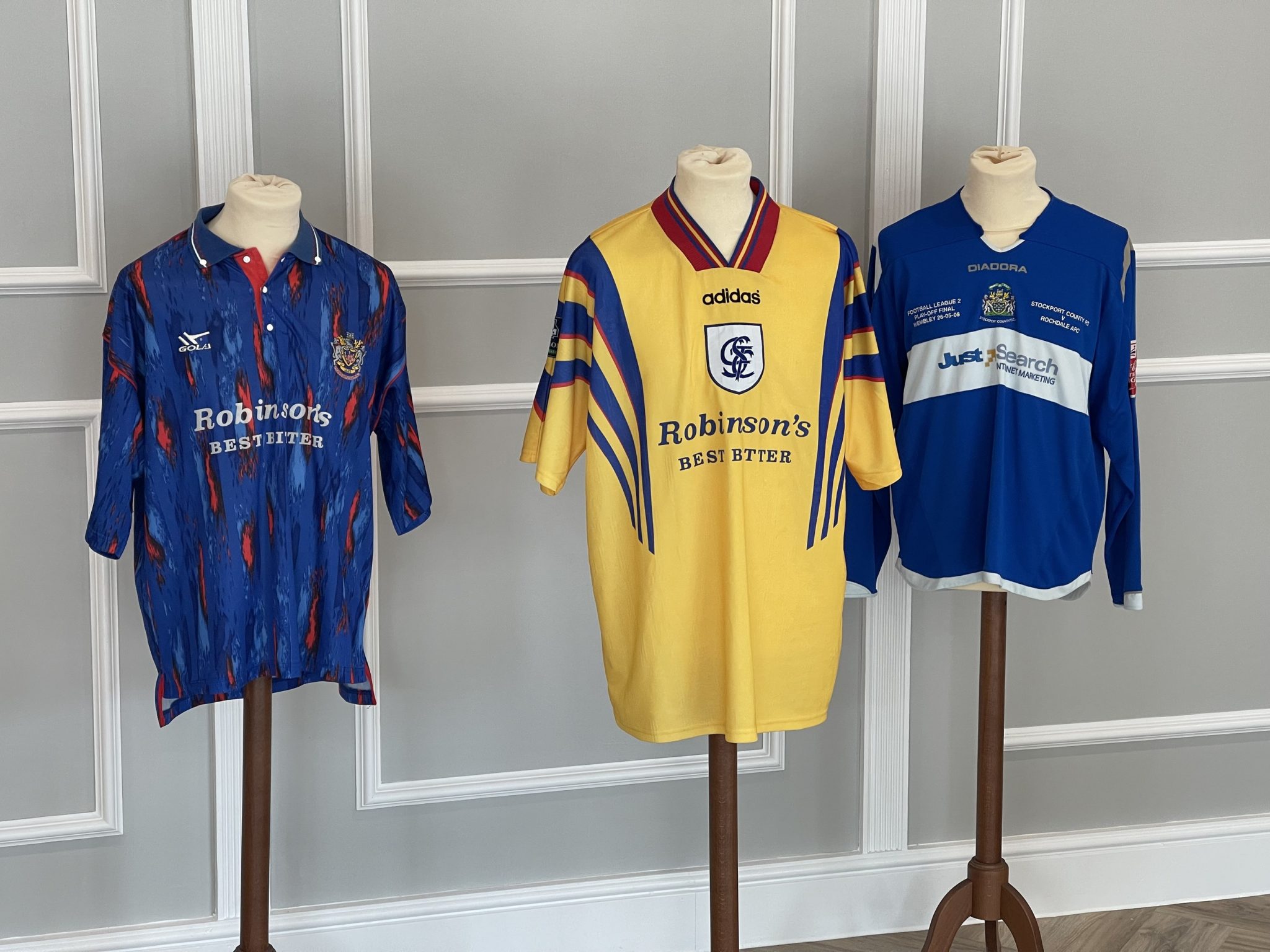 Meet the Stockport County superfan with more than 500 player-worn ...